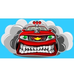 Cartoon turbo engine Royalty Free Vector Image