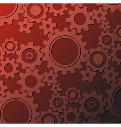 Seamless cogwheel patterns Royalty Free Vector Image