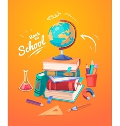 Poster with cool design back to the 80s Royalty Free Vector Image ...