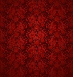 Red royal pattern Royalty Free Vector Image - VectorStock