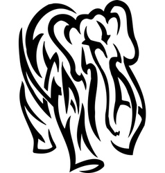 Elephant Tribal Royalty Free Vector Image - VectorStock