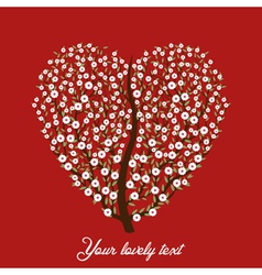 Family tree in heart shape Royalty Free Vector Image - VectorStock