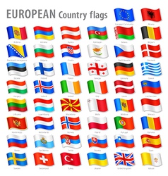 Cyprian and ukrainian flags Royalty Free Vector Image