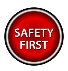 Safety First Symbol Royalty Free Vector Image - VectorStock