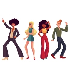 Rockabilly jivers Royalty Free Vector Image - VectorStock