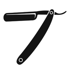 Blade razor object on white background Royalty Free Vector Image ...