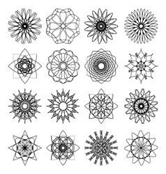 Design elements set Royalty Free Vector Image - VectorStock