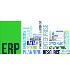 Erp stickers Royalty Free Vector Image - VectorStock