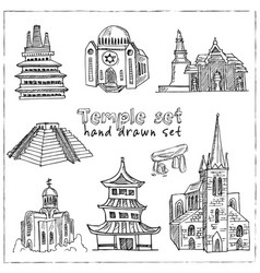 Sultan palace abdul - samad doodle icon hand drawn