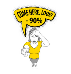 Come here gesture finger Royalty Free Vector Image