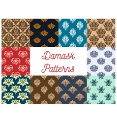 Seamless damask pattern Vector Image by Seamartini - Image #1776340 ...