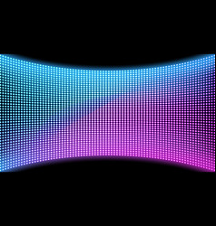 Screen led light board cinema panel Royalty Free Vector