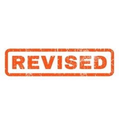 Revised Watermark Stamp Royalty Free Vector Image