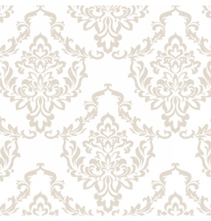 Vintage Classic Rococo Floral ornament pattern Vector Image
