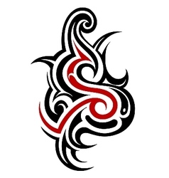 Letter A with tribal design Vector Image by AKV - Image #1427930 ...