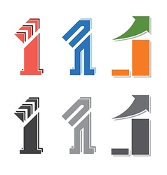 One Vector Images (over 60,600) - VectorStock