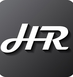 Human resources sign icon HR symbol Workforce of Vector Image