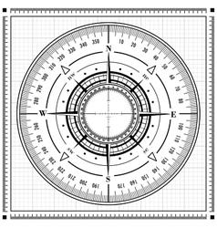 Compass rose Royalty Free Vector Image - VectorStock