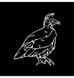 Stencil hawk Royalty Free Vector Image - VectorStock