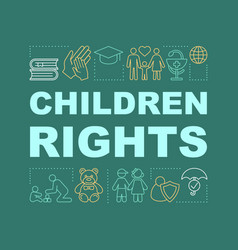 Childrens Rights Vector Images (over 2,100)