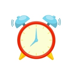 Clock Character Daily Routine timetable Royalty Free Vector