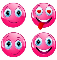 Smiley faces Royalty Free Vector Image - VectorStock