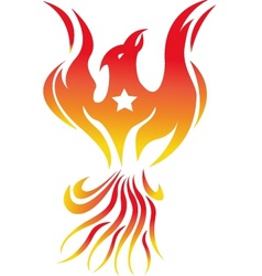 Tribal Phoenix Bird Royalty Free Vector Image - VectorStock