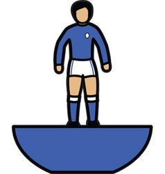 Subbuteo Player Royalty Free Vector Image - VectorStock