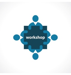 Workshop icon Royalty Free Vector Image - VectorStock