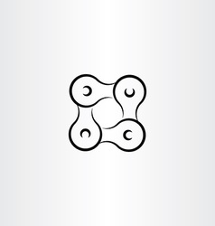 Bicycle Chain Royalty Free Vector Image - VectorStock