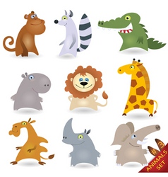 Cartoon animals Royalty Free Vector Image - VectorStock