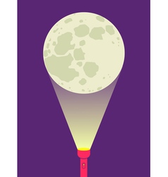 Full Moon Cartoon Royalty Free Vector Image - VectorStock