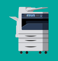 Photostat machine Royalty Free Vector Image - VectorStock