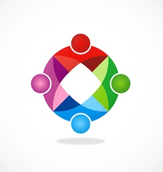 Students university college world arrow logo Royalty Free Vector Image ...