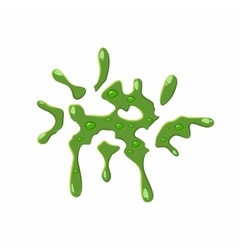 Slime spot icon outline style Royalty Free Vector Image