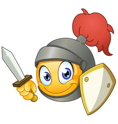 Knight ancient army fighting for kingdom Vector Image