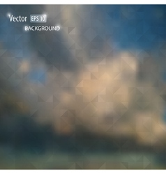 Blurred natural landscape Map on blurry background