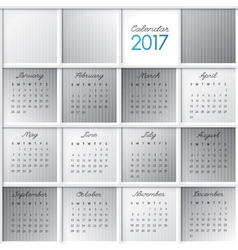 Calendar grid Royalty Free Vector Image - VectorStock