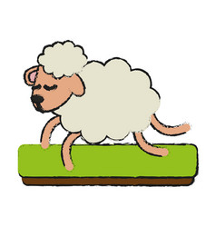 Cartoon sheep Royalty Free Vector Image - VectorStock
