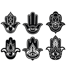Hamsa hand Royalty Free Vector Image - VectorStock