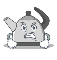 Cute cartoon coffee bean smile Royalty Free Vector Image