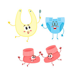 Cartoon diaper Royalty Free Vector Image - VectorStock