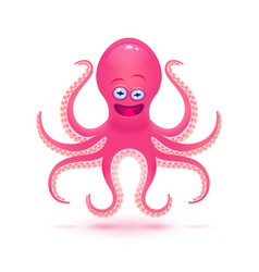 Cartoon octopus Royalty Free Vector Image - VectorStock