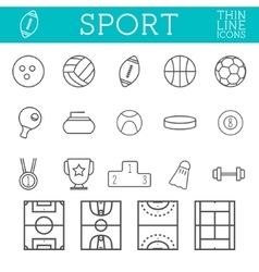 Sports balls Royalty Free Vector Image - VectorStock