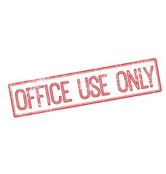Office use only rubber stamp Royalty Free Vector Image