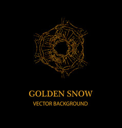 Golden rune metal runes Royalty Free Vector Image