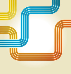 Retro lines Royalty Free Vector Image - VectorStock