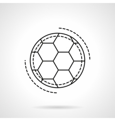Soccer player line art Royalty Free Vector Image - VectorStock