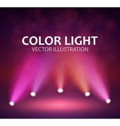 Stage lights background Royalty Free Vector Image - VectorStock