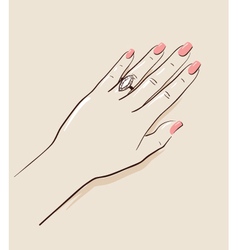 Ring & Finger Vector Images (over 1,300)